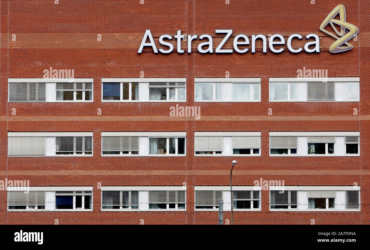 The pharmaceutical company AstraZeneca. Photo Jeppe Gustafsson Stock ...