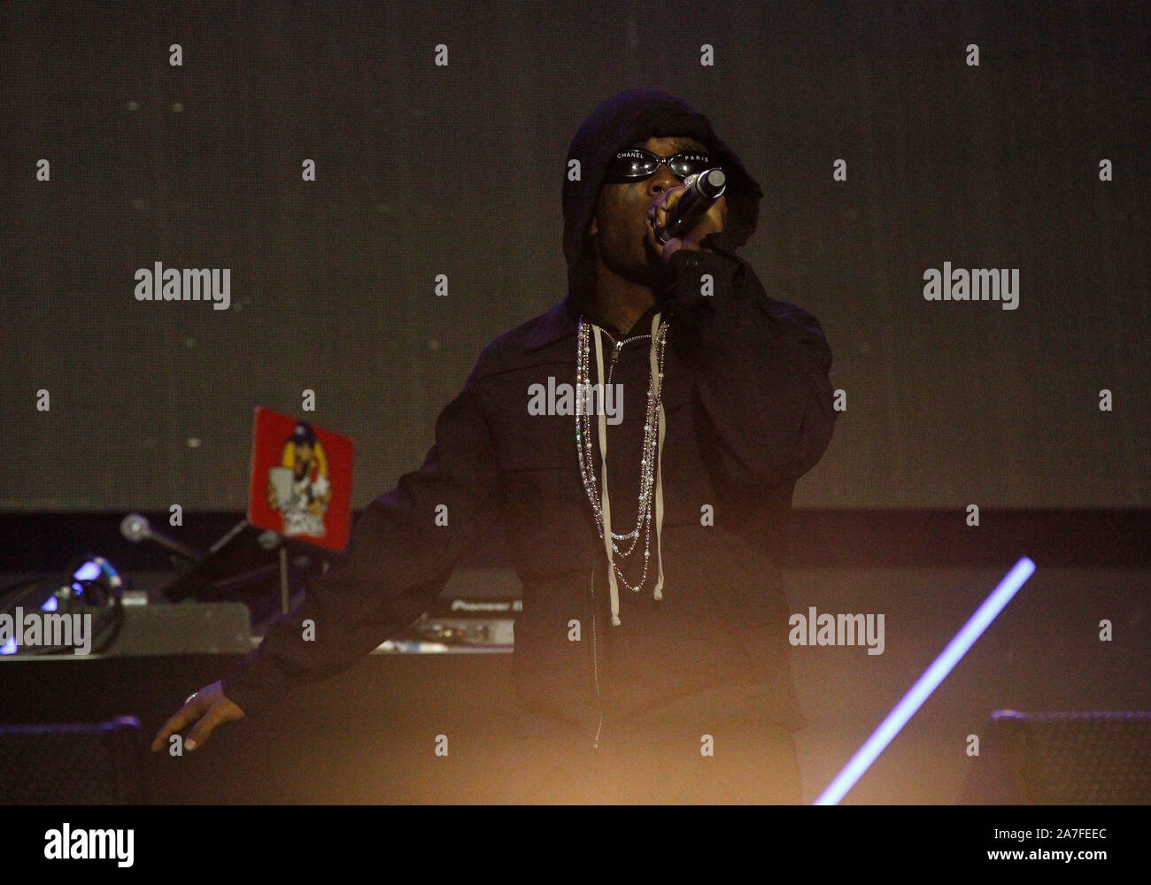 Las Vegas, United States. 02nd Nov, 2019. Rapper Lil Uzi Vert performs ...