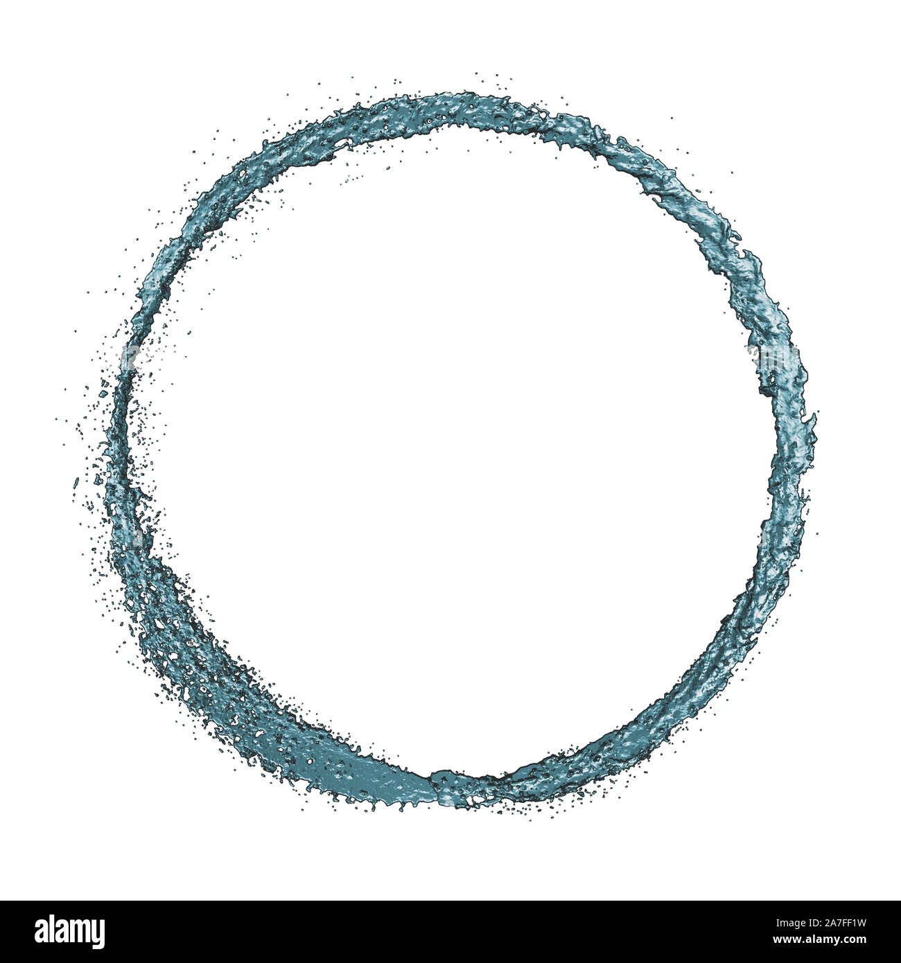 Water splash circle hi-res stock photography and images - Alamy