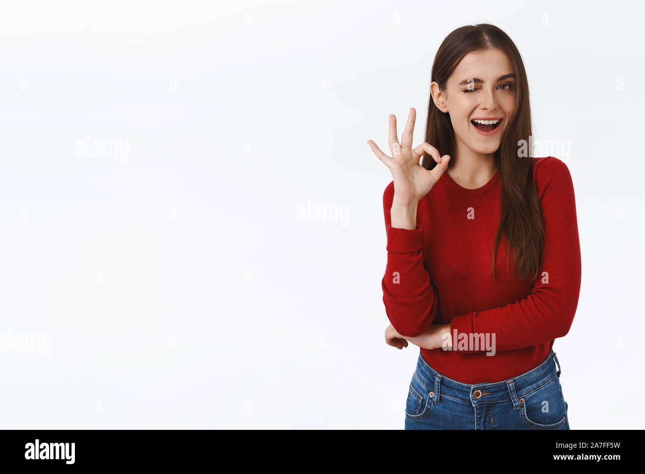 Give wink hi-res stock photography and images - Alamy