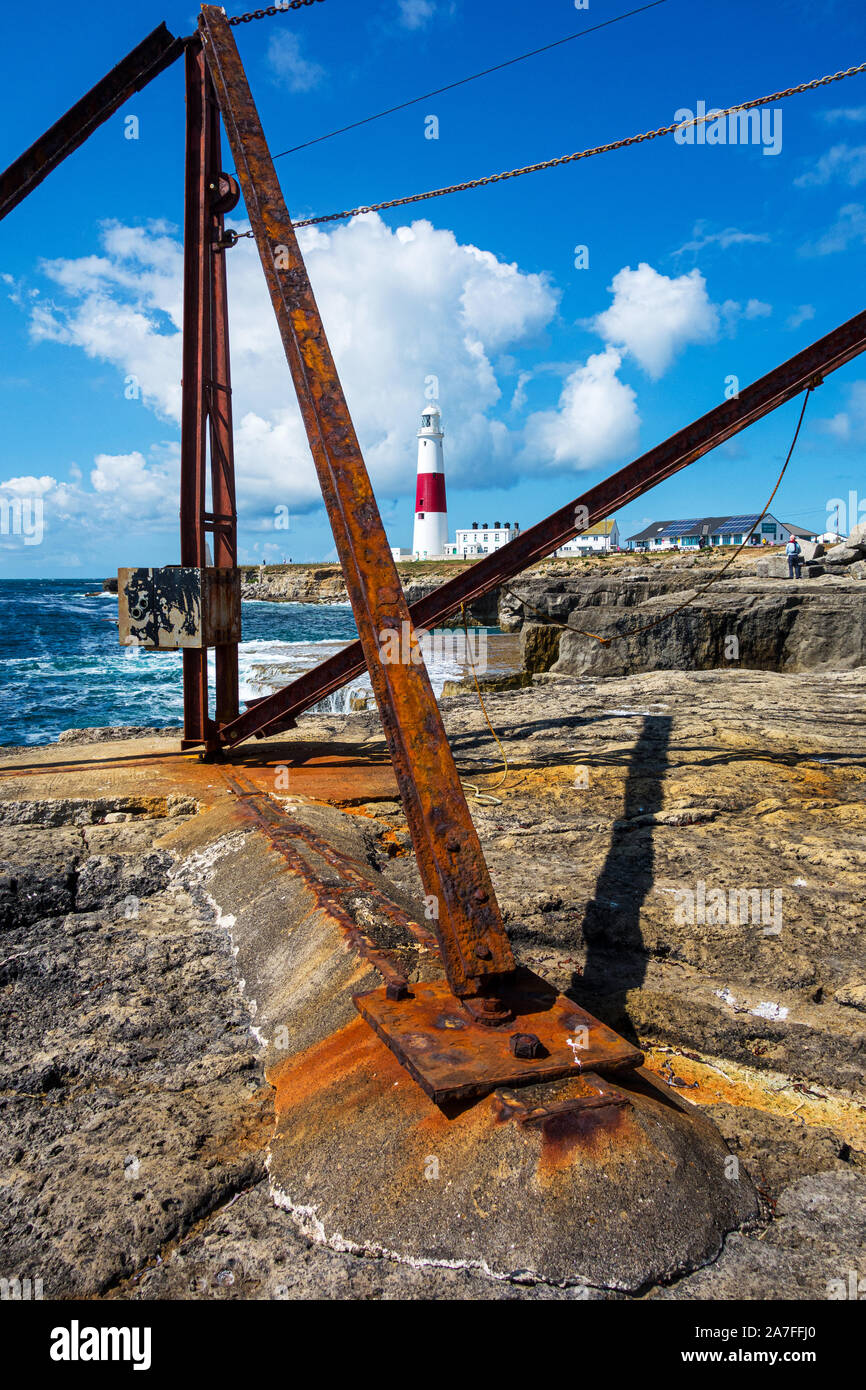 PORTLAND BILL LIGHTHOUSE Stock Photo - Alamy