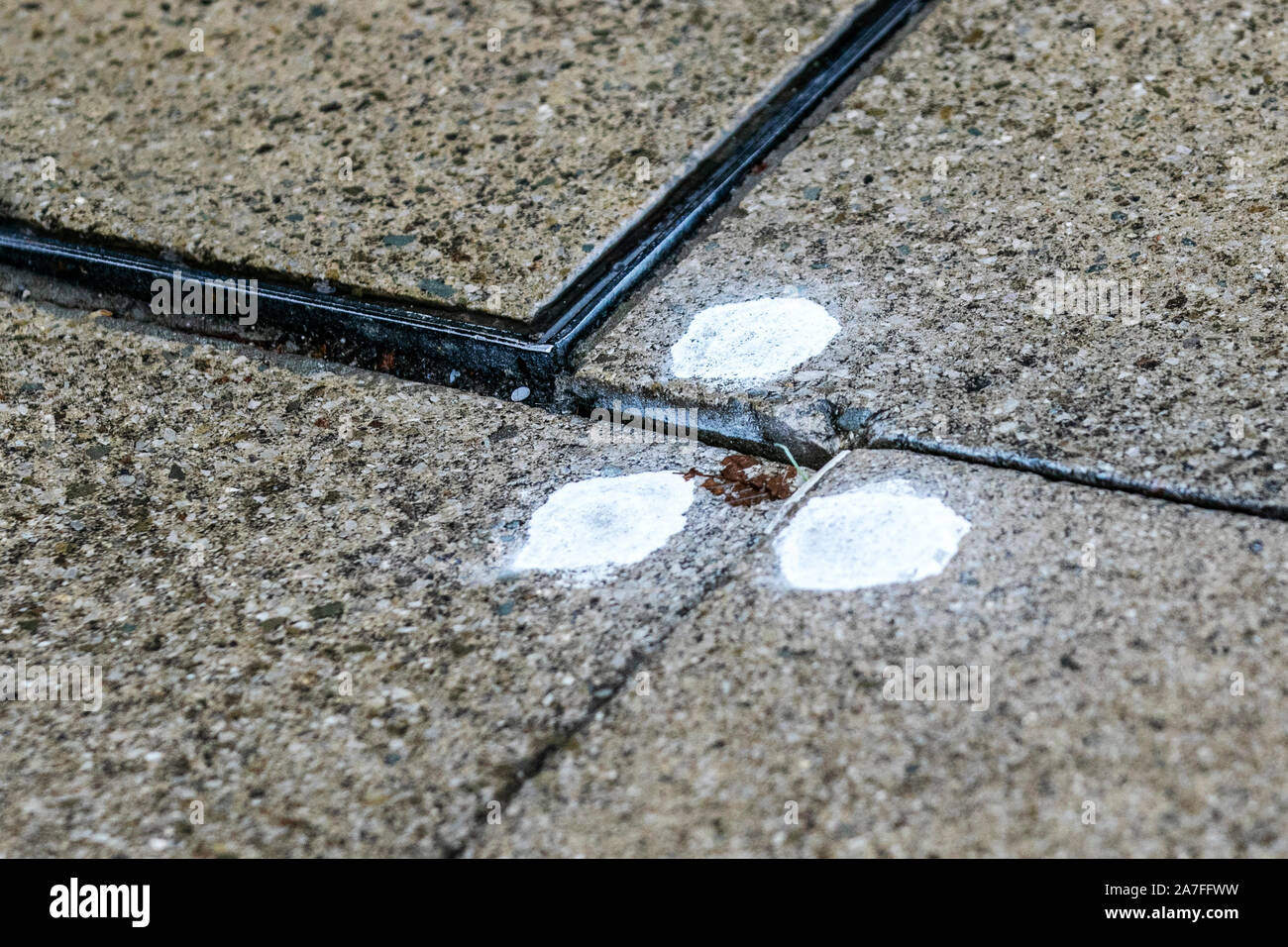 Cracked, uneven pavements, Uneven ground surfaces or pathways marked as ...