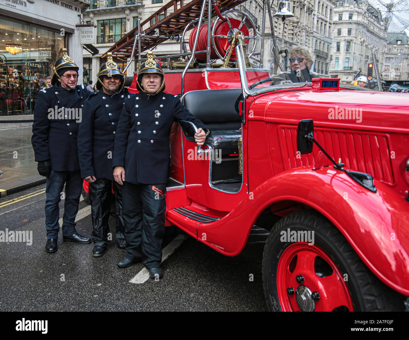 Firemen in period uniform 1937 hi-res stock photography and images - Alamy