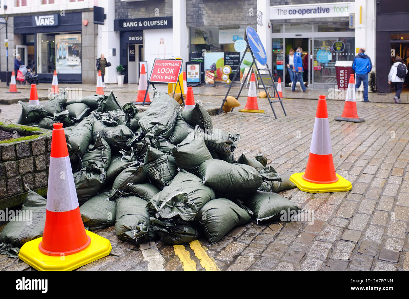 City centre traffic signs hi-res stock photography and images - Alamy