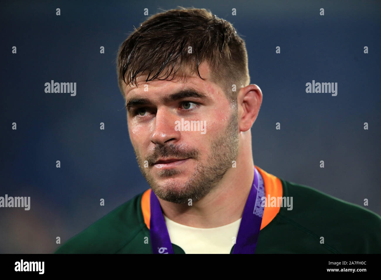 South Africa's Malcolm Marx after his side win the 2019 Rugby World Cup ...