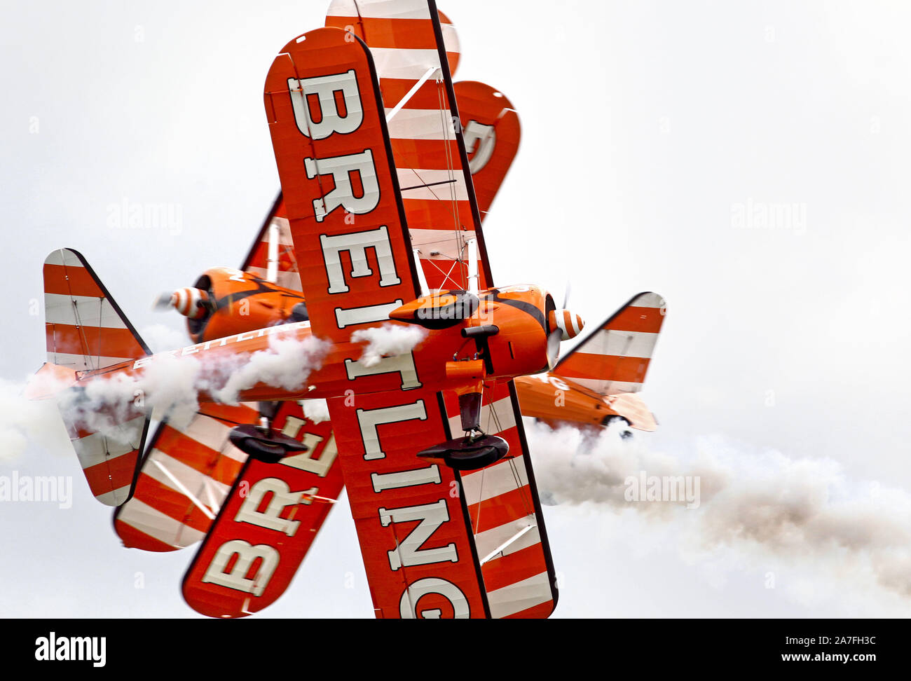 Breitling wingwalking team hi-res stock photography and images - Alamy