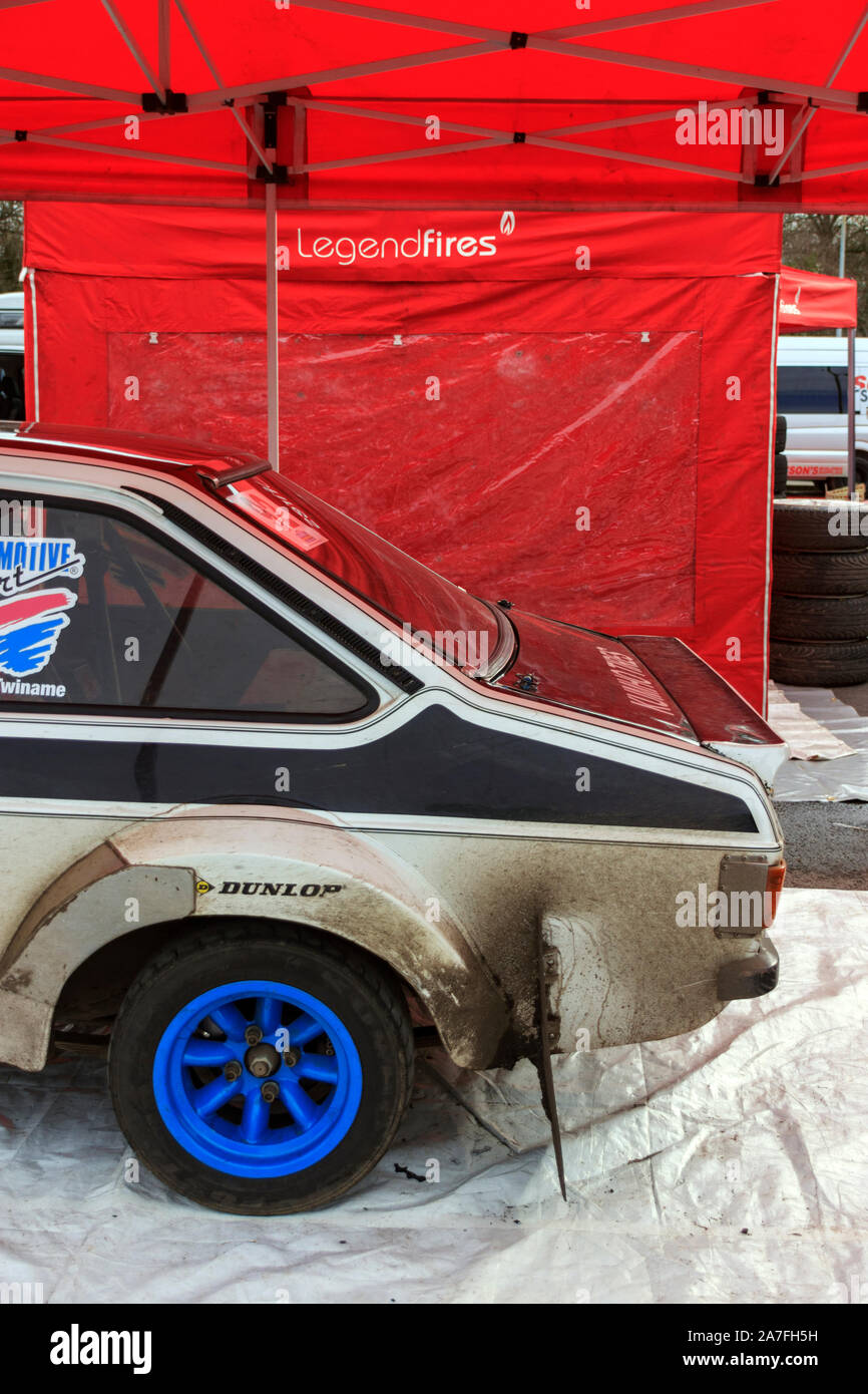 Ford Escort Mark 2 rally car Stock Photo - Alamy