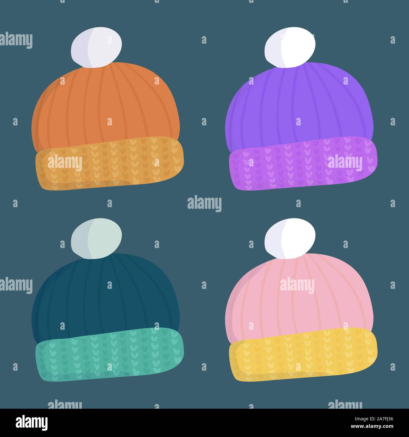 Woman orange hat Stock Vector Images - Alamy