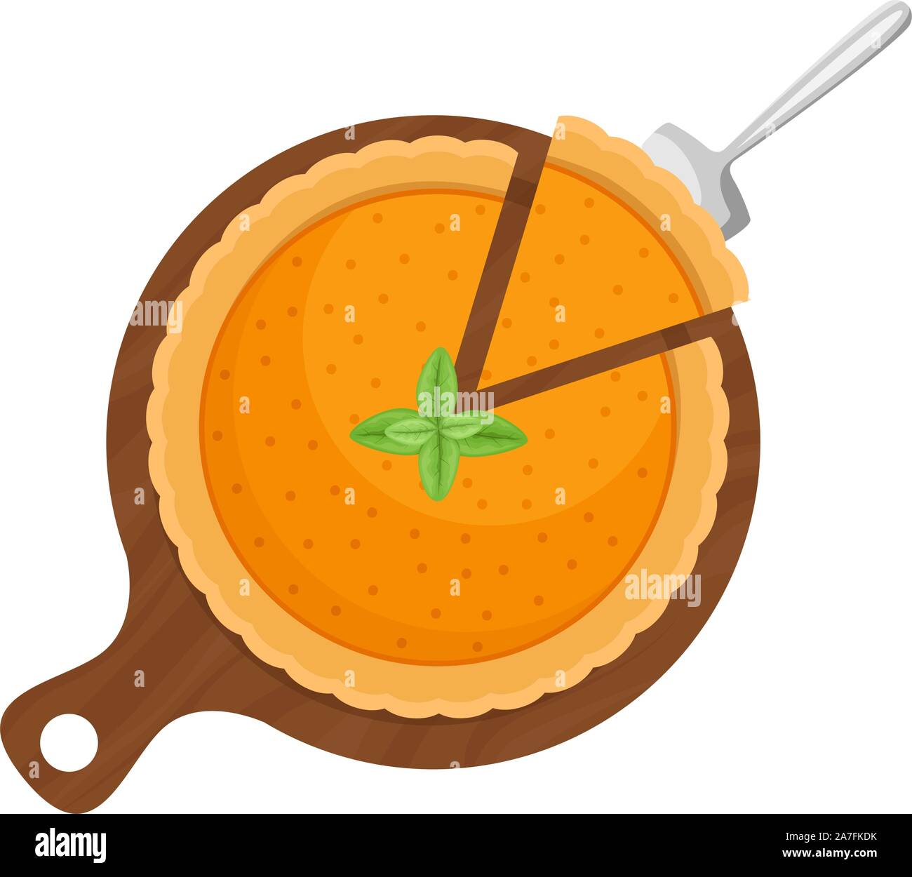Whole Pumpkin Pie Animated