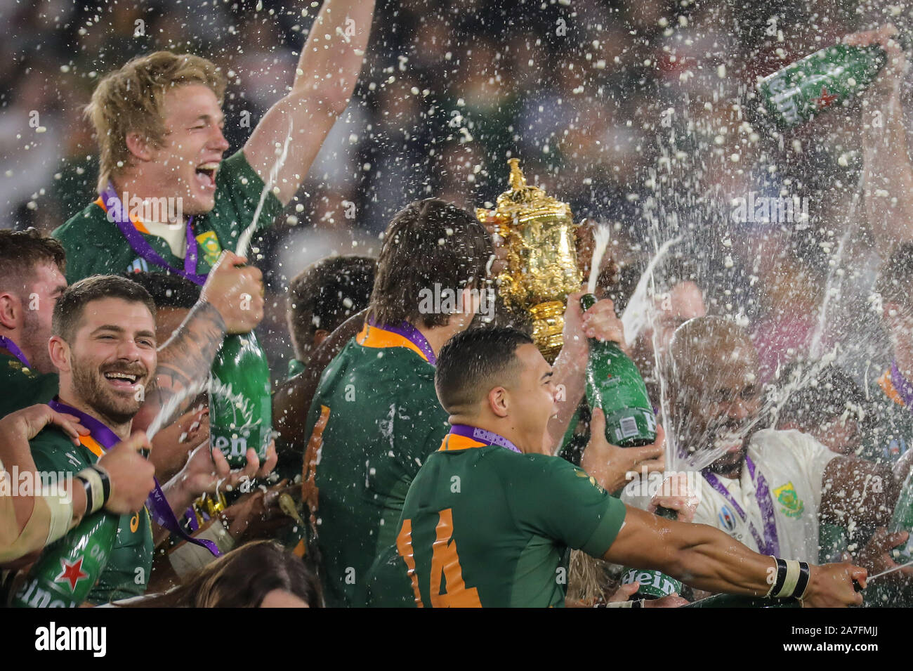 YOKOHAMA, TO - 02.11.2019: FINAL RUGBY WORLD CUP 2019 - Springbok ...