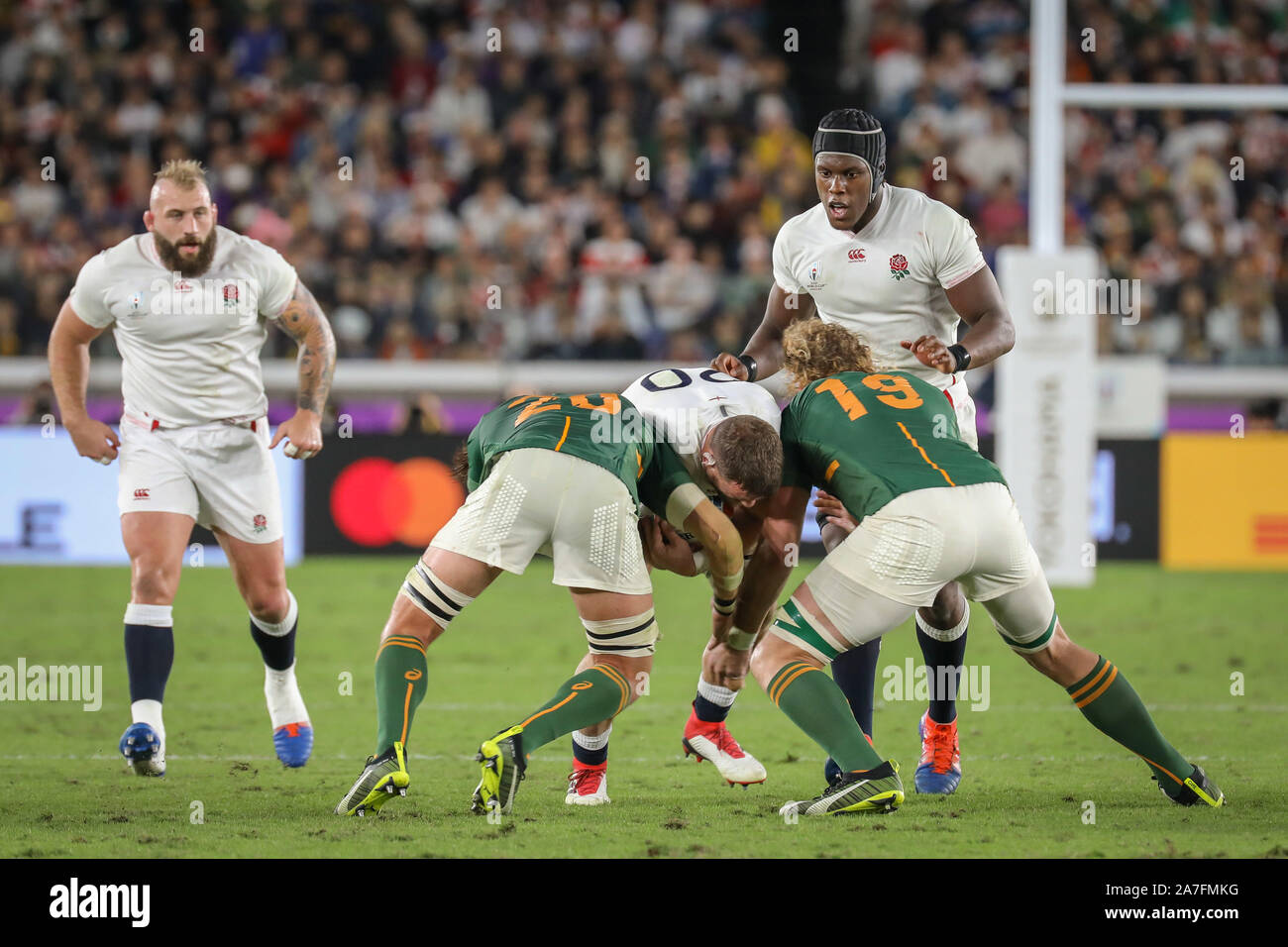 YOKOHAMA, TO - 02.11.2019: FINAL RUGBY WORLD CUP 2019 - England-South ...