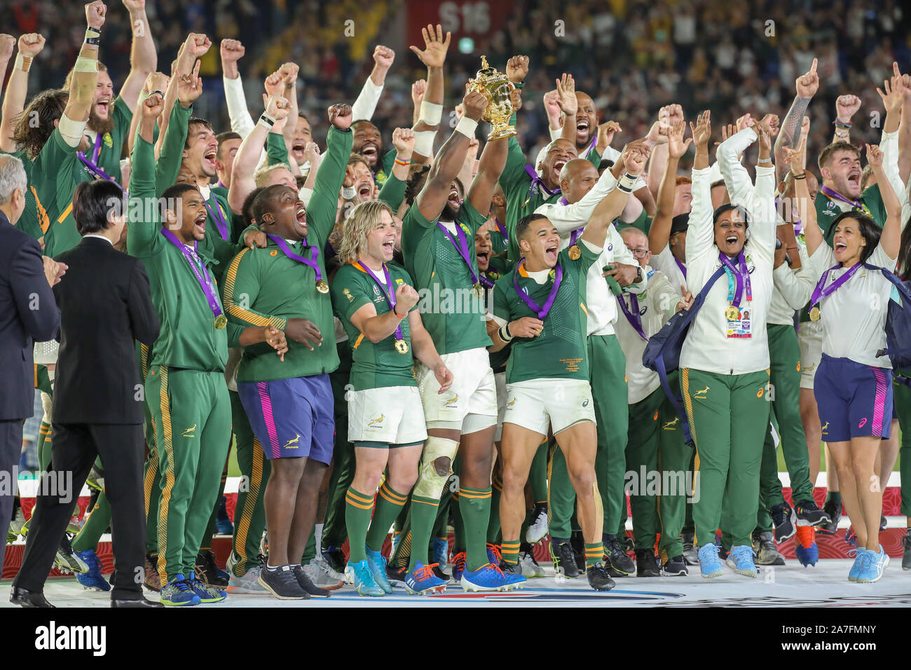 YOKOHAMA, TO - 02.11.2019: FINAL RUGBY WORLD CUP 2019 - Springbok ...