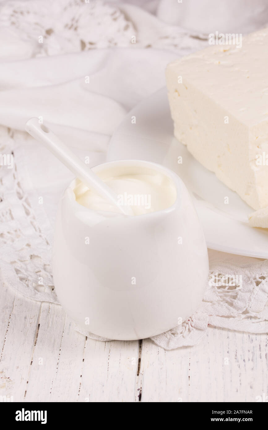 Fromage frais hi-res stock photography and images - Alamy