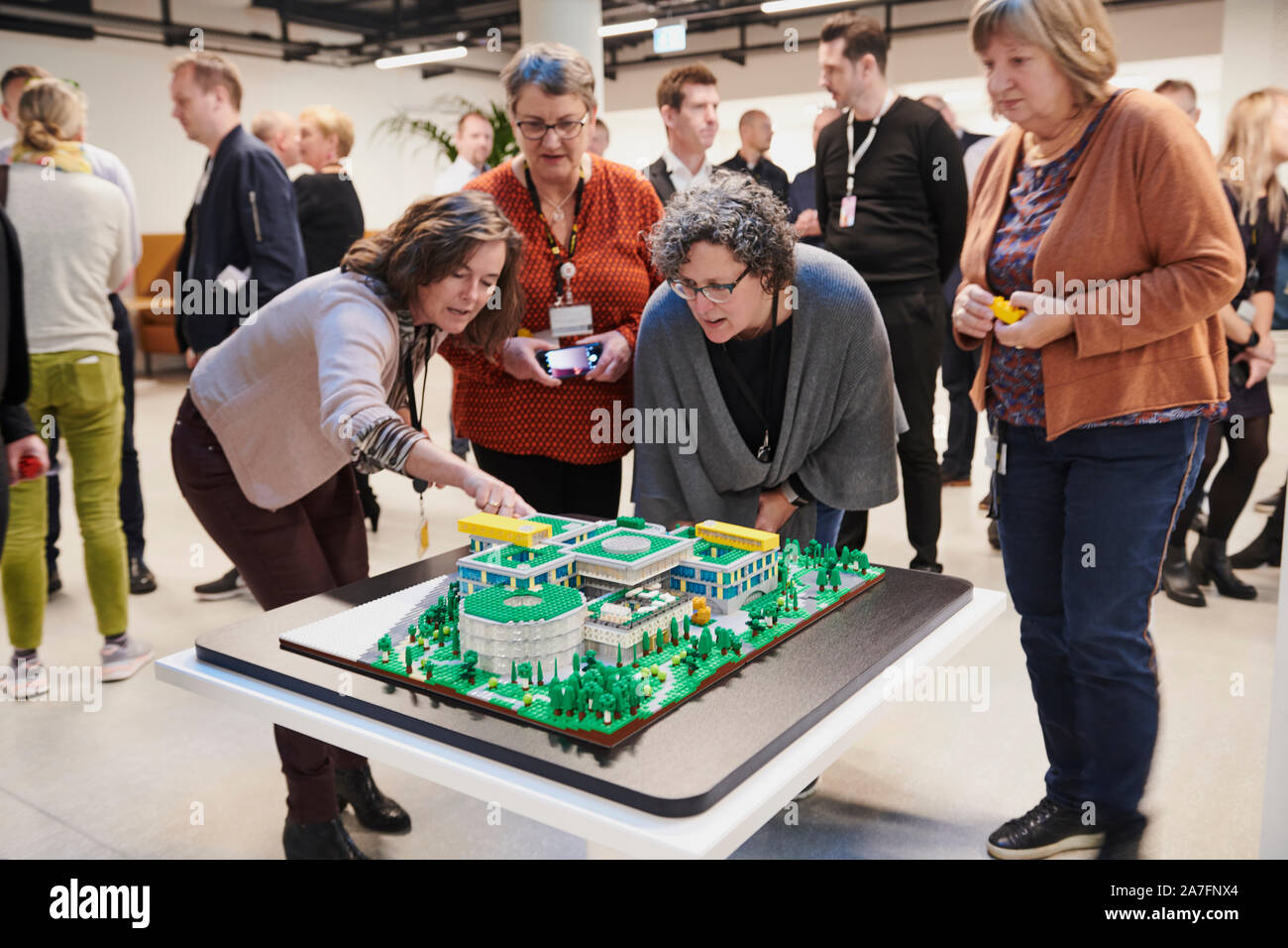 Lego Campus opening in Billund Stock Photo - Alamy