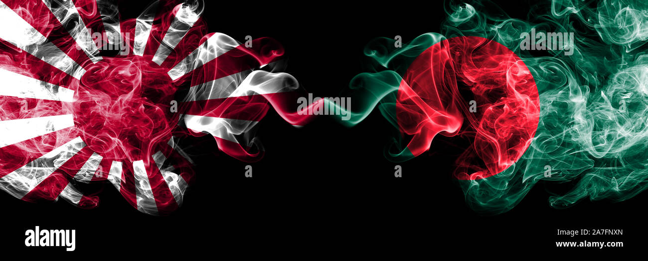 Bangladesh japan flag hi-res stock photography and images - Alamy