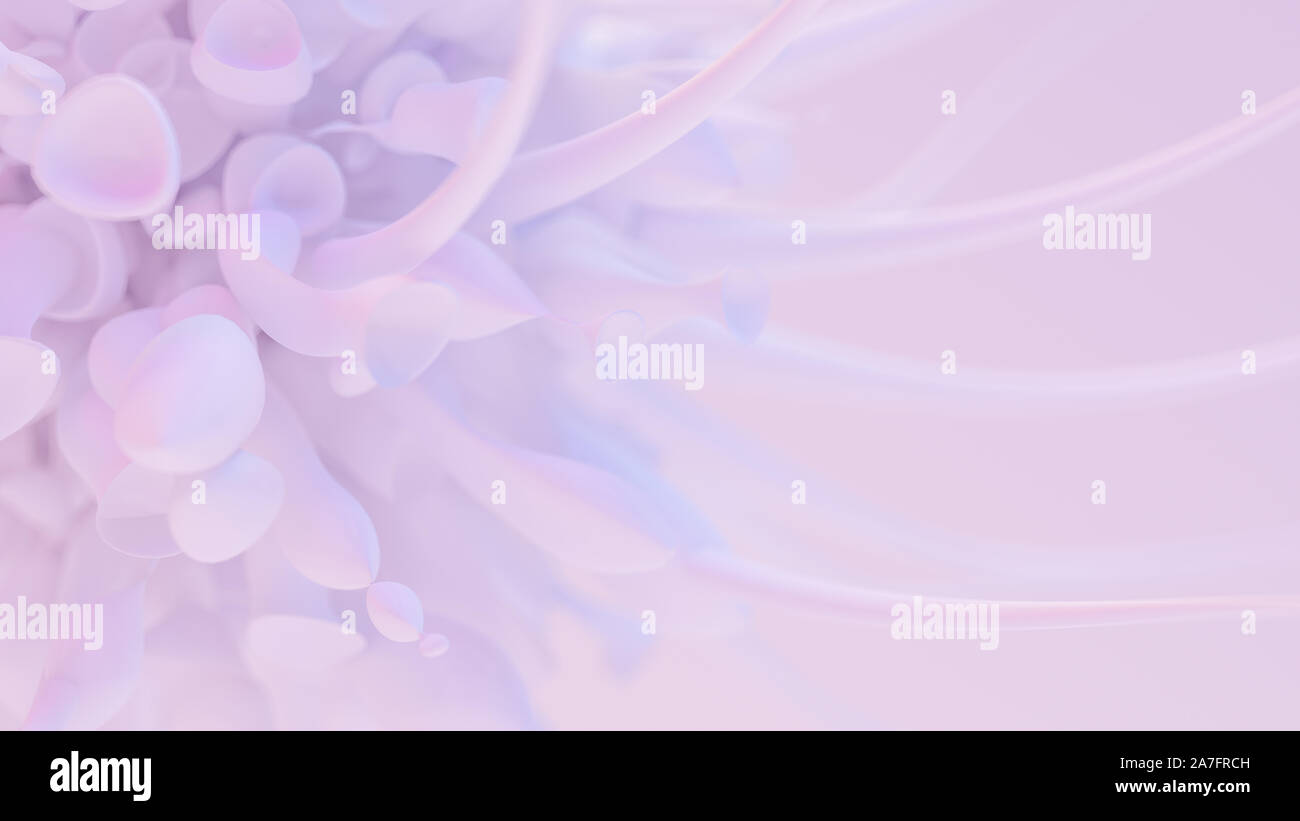 Light, gentle abstract background. 3d rendering 3d illustration Stock ...