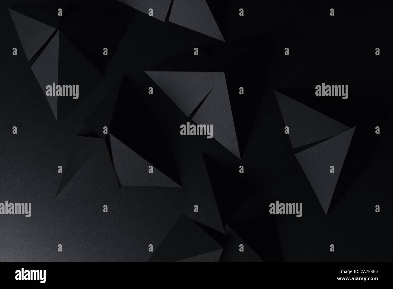 Dark abstract 3d shapes hi-res stock photography and images - Alamy