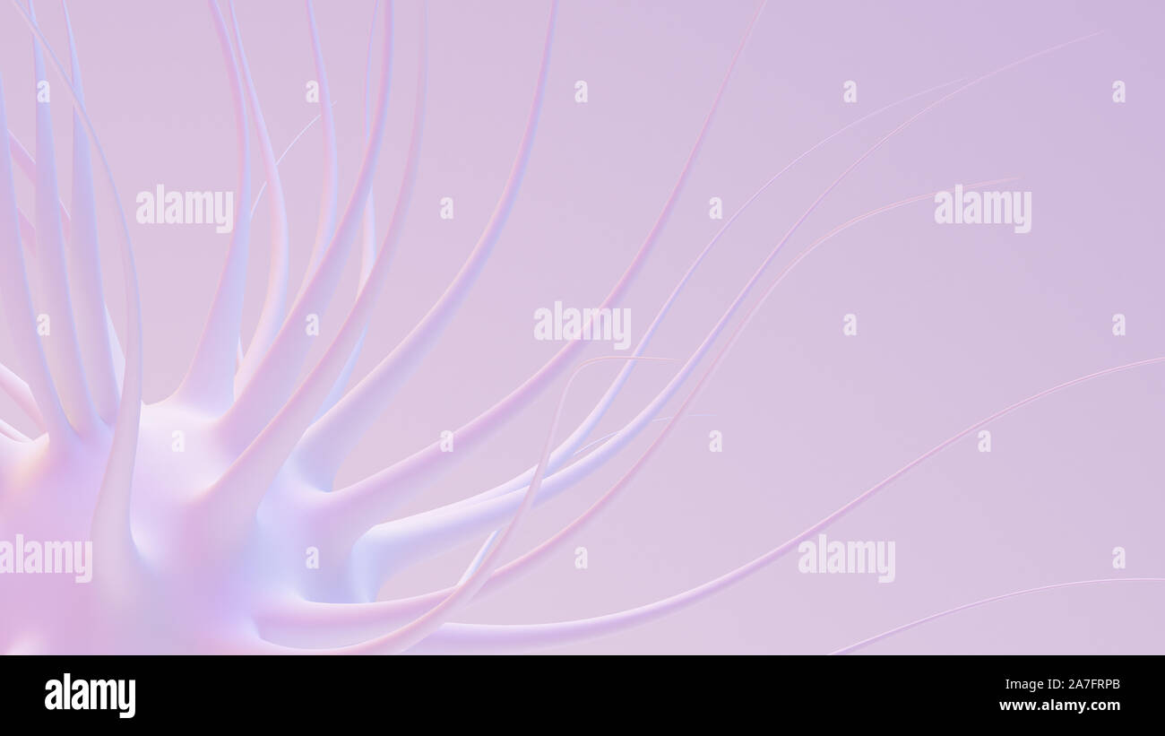 Light, gentle abstract background. 3d rendering 3d illustration Stock ...