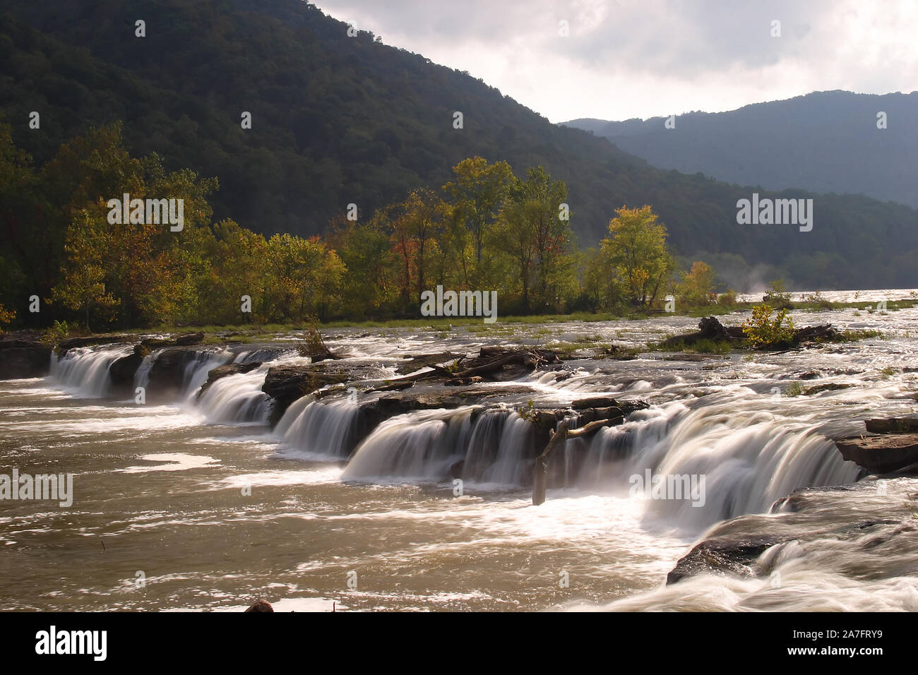 Beautiful waterfall on sandstone hi-res stock photography and images ...