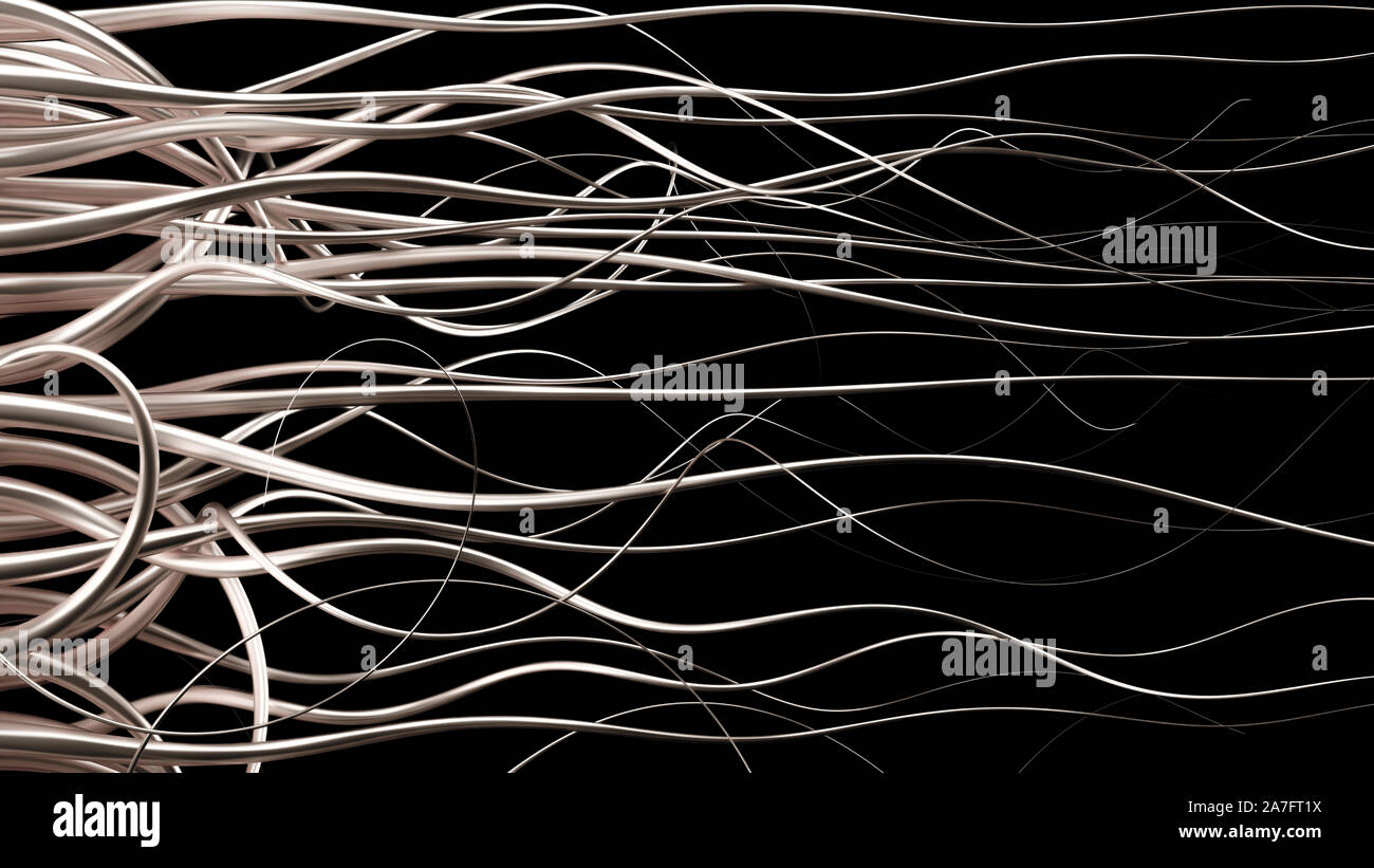 Silver shape metal background. 3d rendering 3d illustration Stock Photo ...