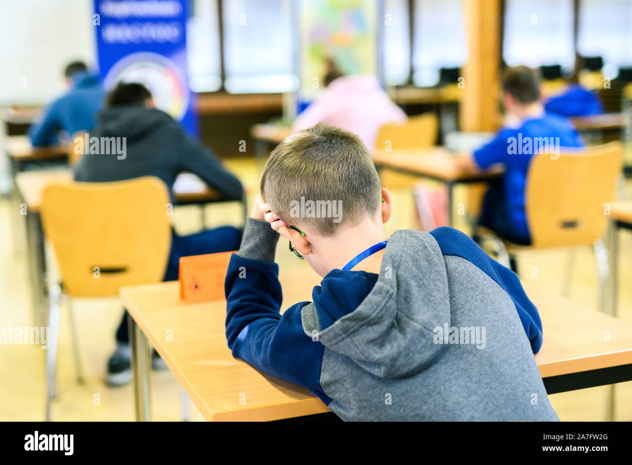02 November 2019, Lower Saxony, Emden: ILLUSTRATION - Participants of ...