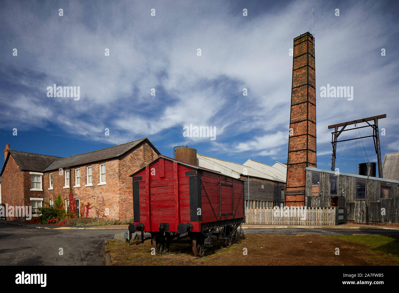 The Lion Salt Works last remaining open pan salt works Marston ...