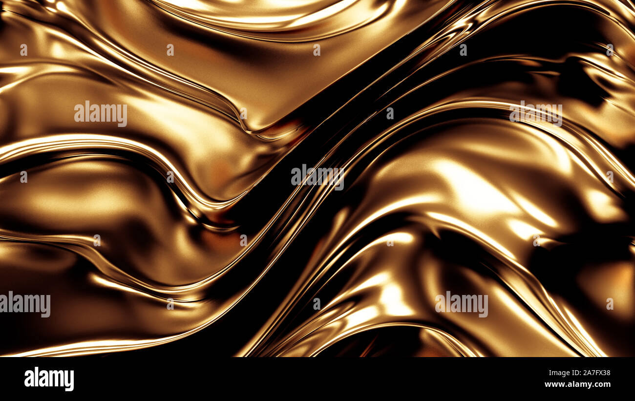 Luxury golden background. 3d illustration, 3d rendering Stock Photo - Alamy