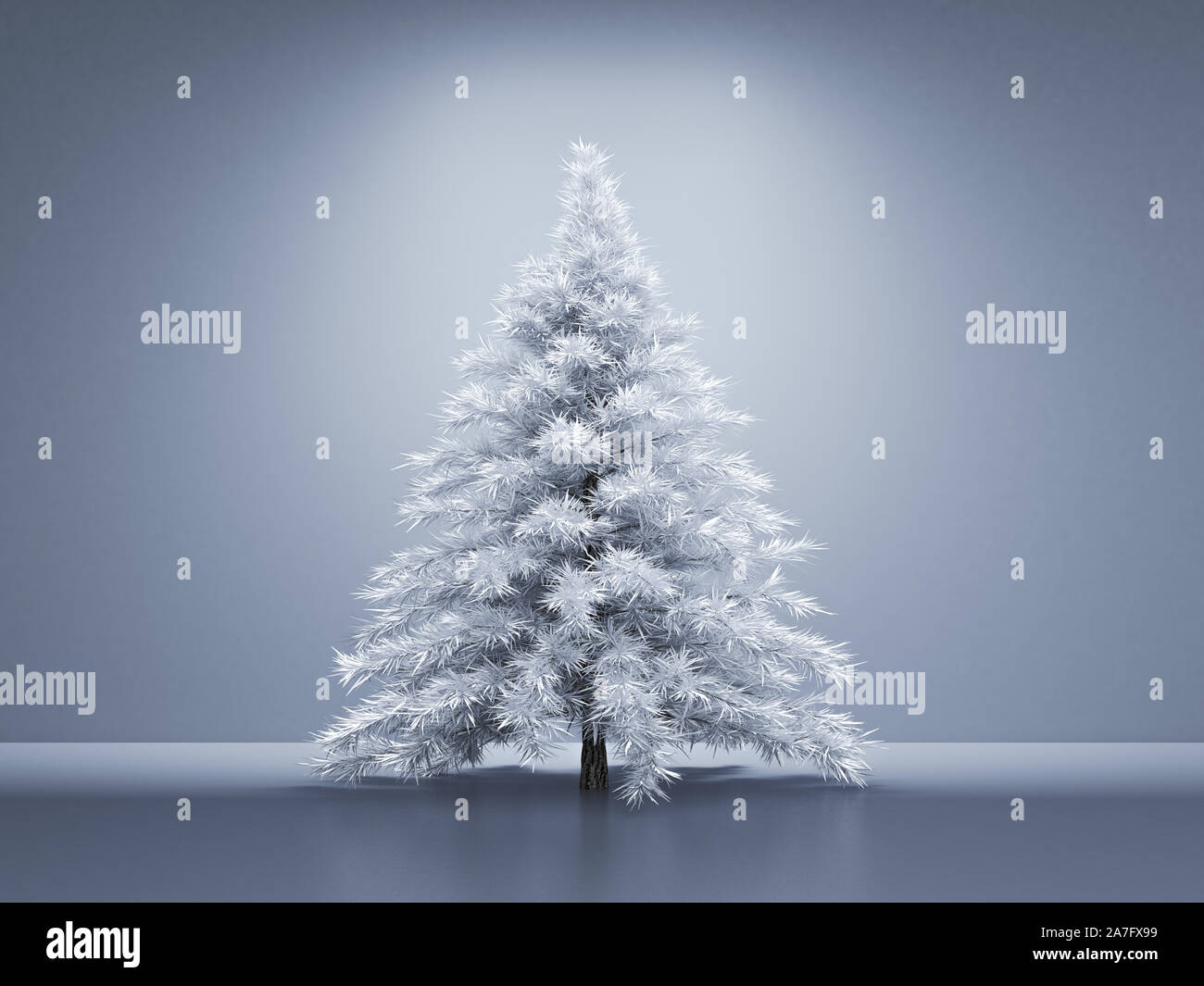 Room interior christmas holiday fir tree background. 3d rendering 3d ...