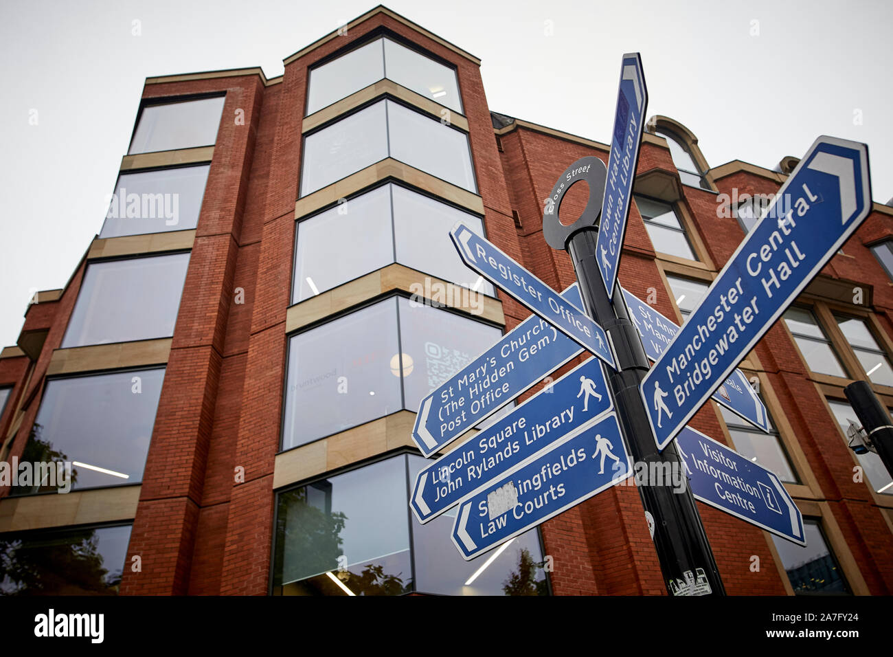 Bruntwood refurbished Commercial Union House in Albert Square Stock ...