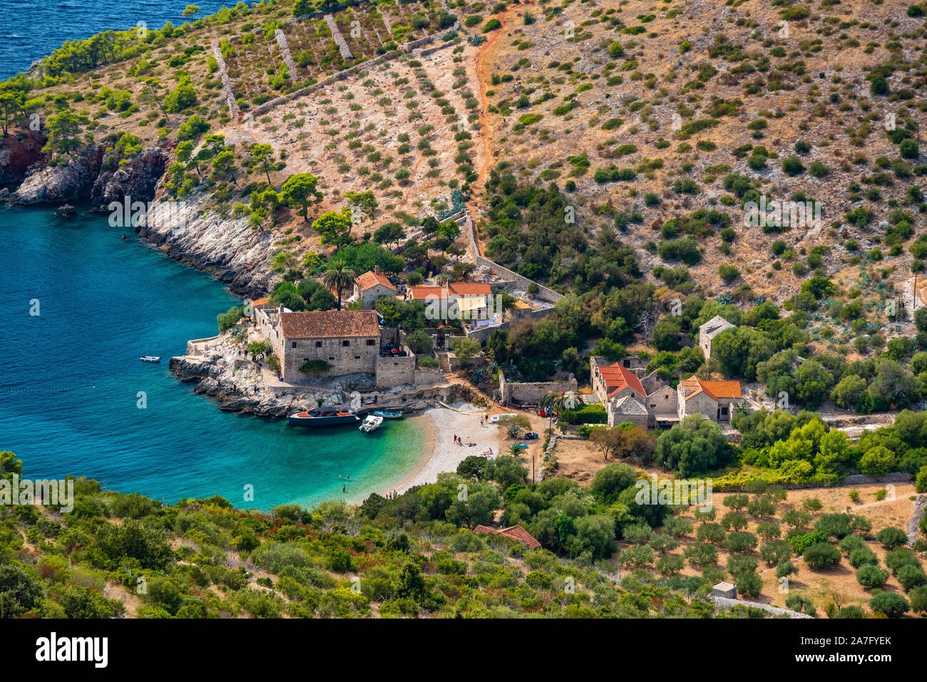 Island Hvar, Croatia Stock Photo - Alamy