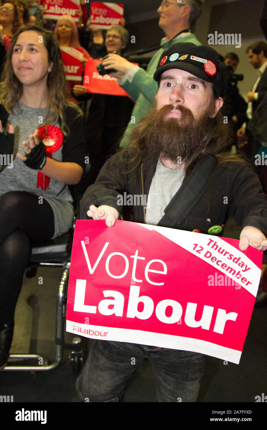 Disabled labour supporters hi-res stock photography and images - Alamy