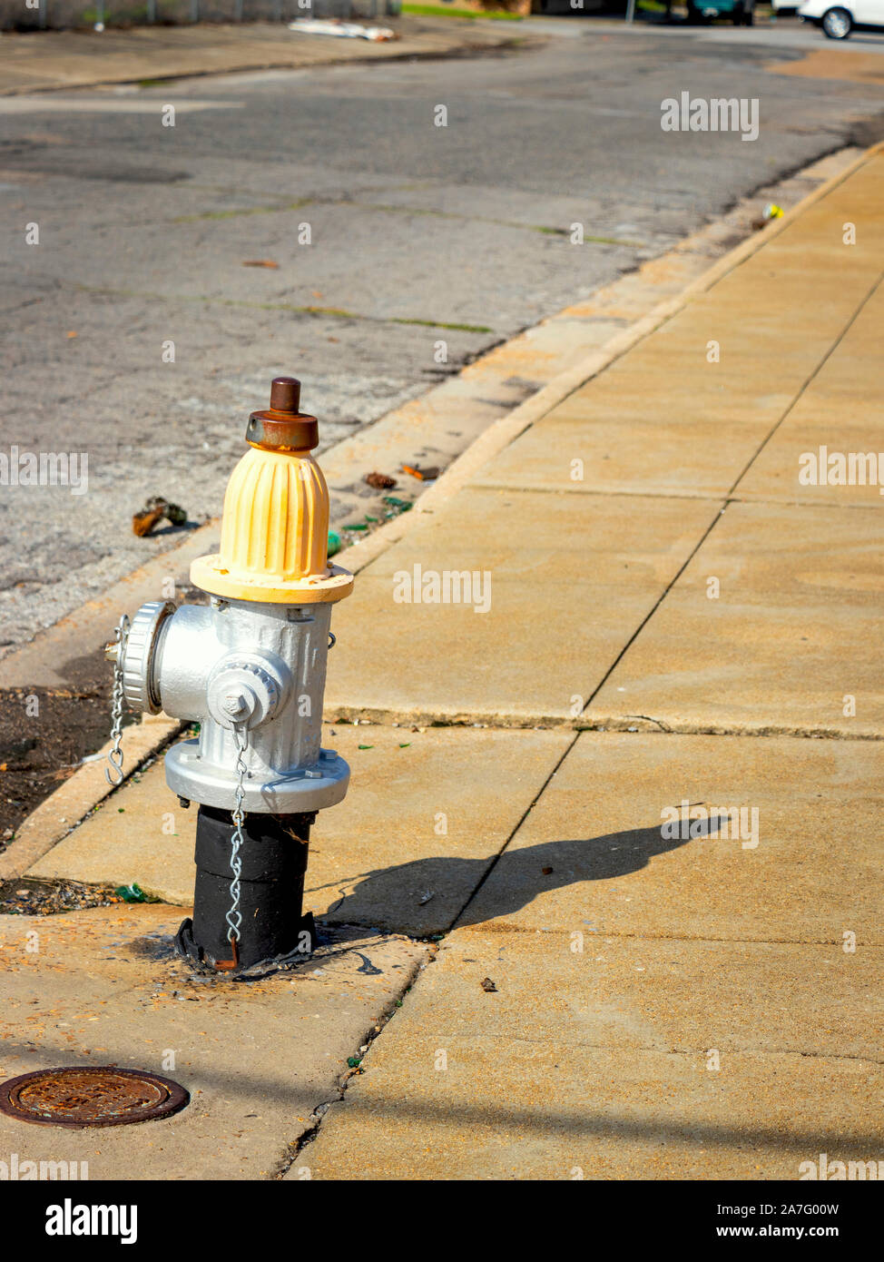 American fire hydrant in isolation Stock Photo - Alamy