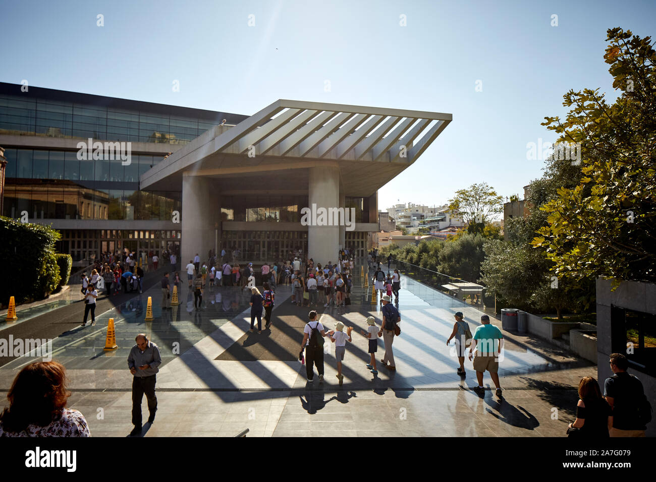 Athens capital of Greece Acropolis Museum, Ultramodern glass & steel ...