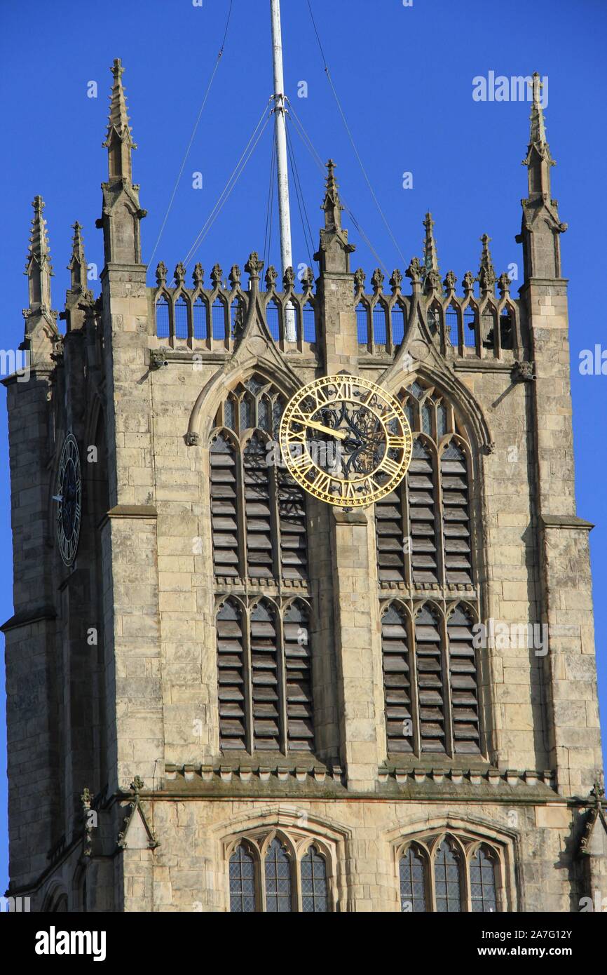 Hull Minster tower Stock Photo - Alamy