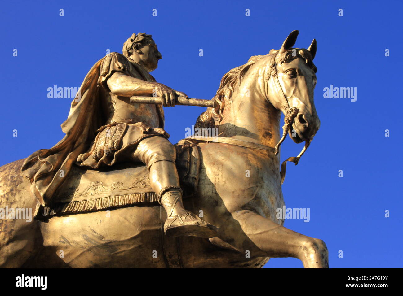 King Billy statue Stock Photo - Alamy