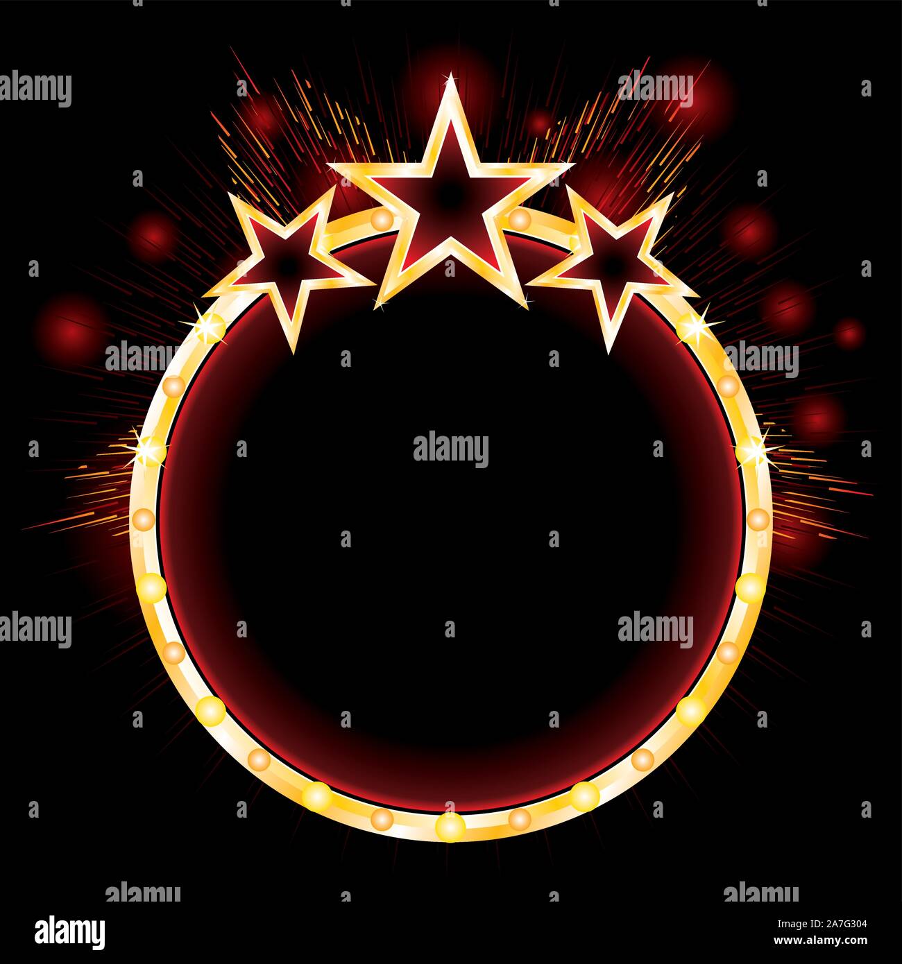 Bright neon frame Stock Vector Image & Art - Alamy