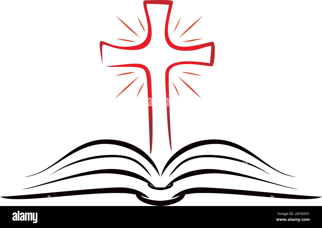 Church logo book hi-res stock photography and images - Alamy