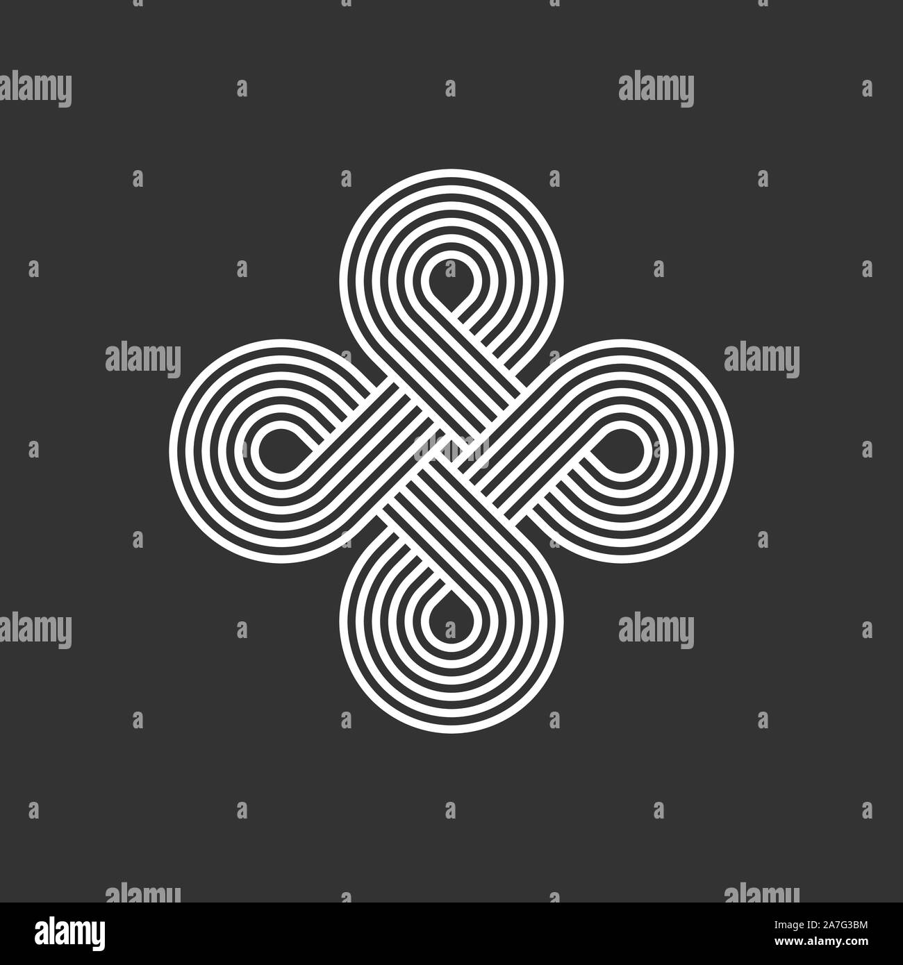 Celtic knot cross design hi-res stock photography and images - Alamy