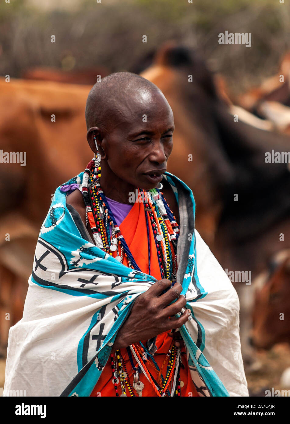 Ma national dress hi-res stock photography and images - Alamy