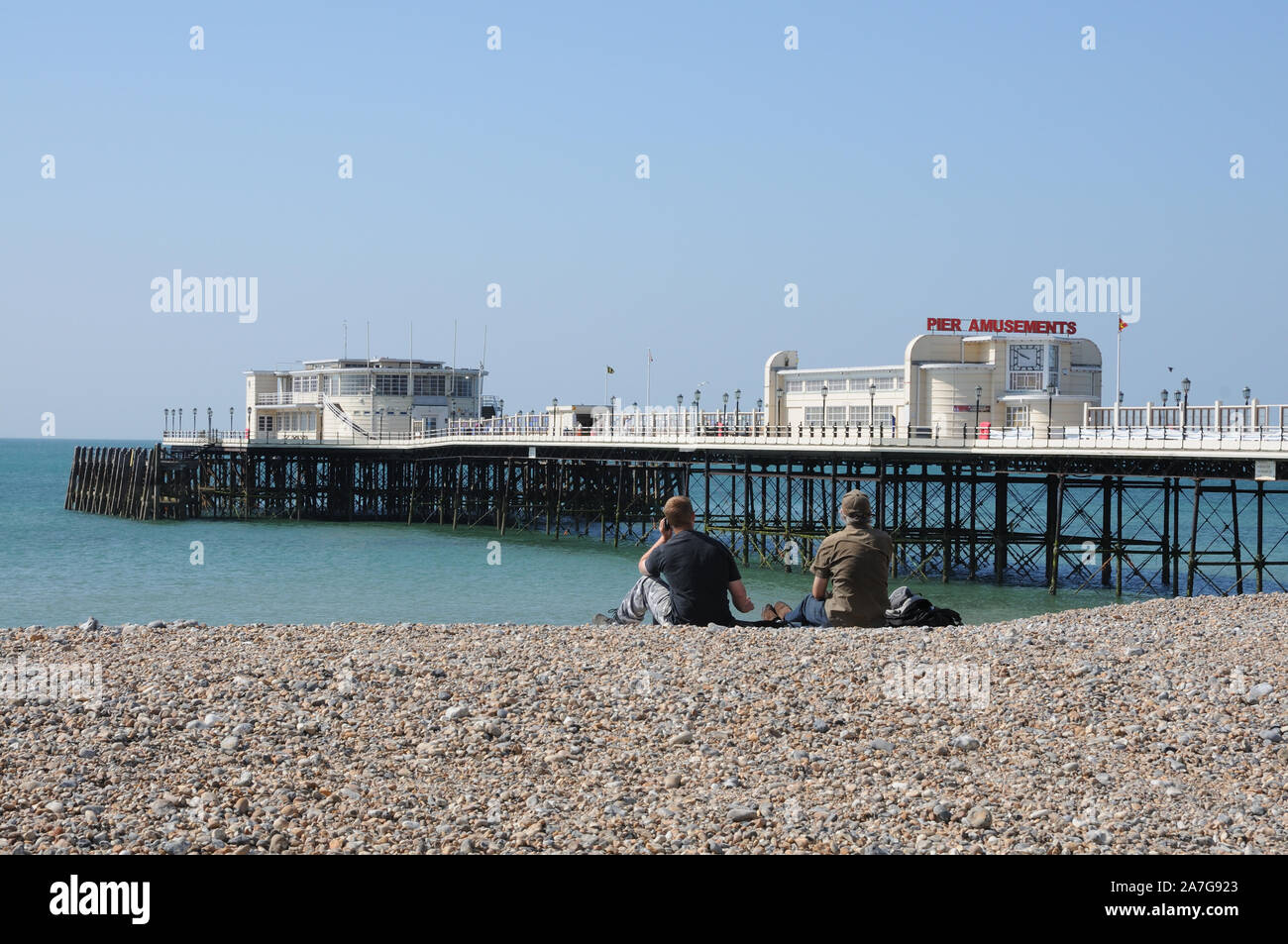 Worthing pier historic hi-res stock photography and images - Alamy