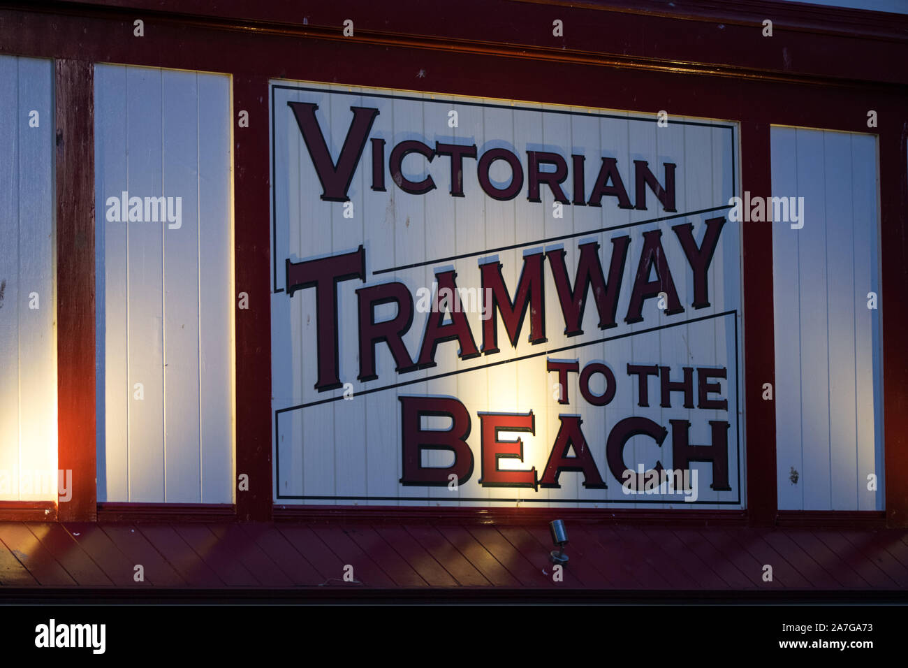 Victorian signage hi-res stock photography and images - Alamy