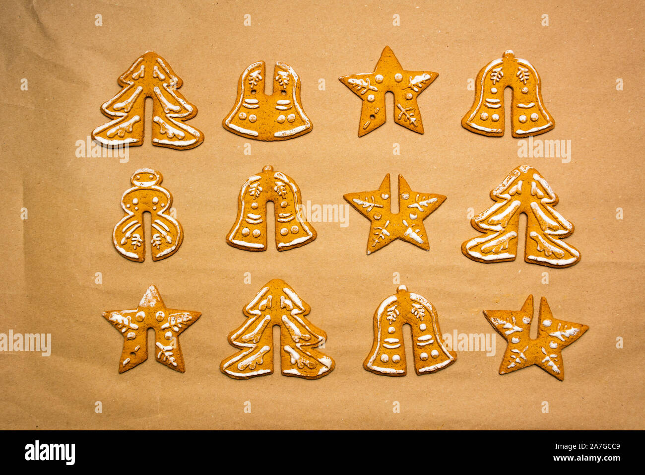 Bell shaped cookies hi-res stock photography and images - Alamy