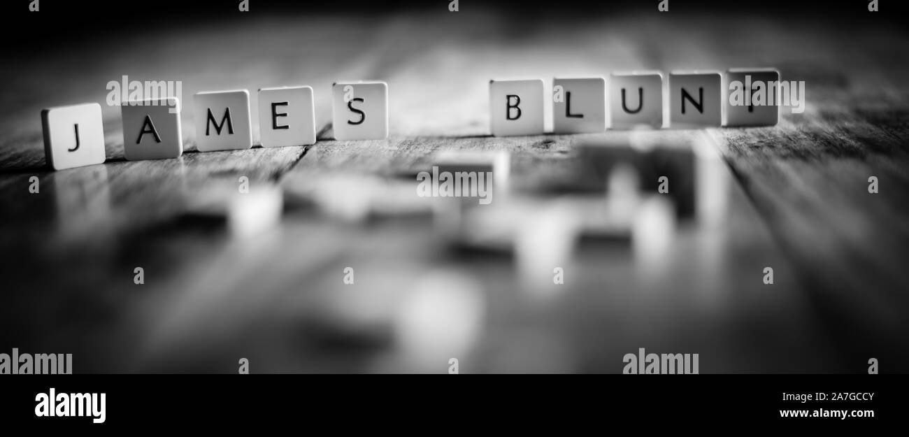 James blunt singer Black and White Stock Photos & Images - Alamy