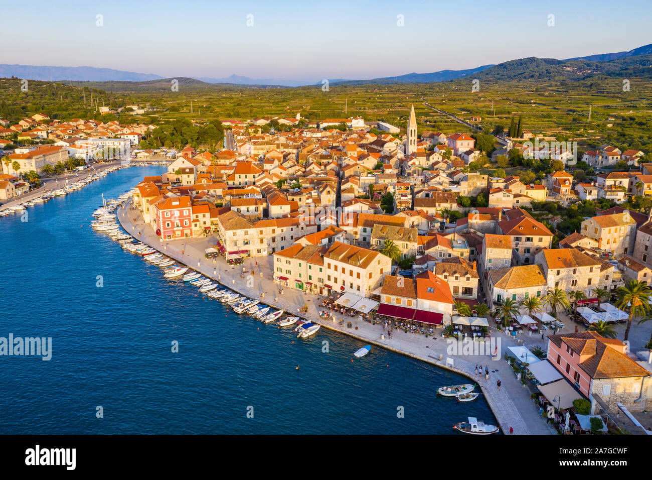 Stari grad, Hvar Stock Photo - Alamy