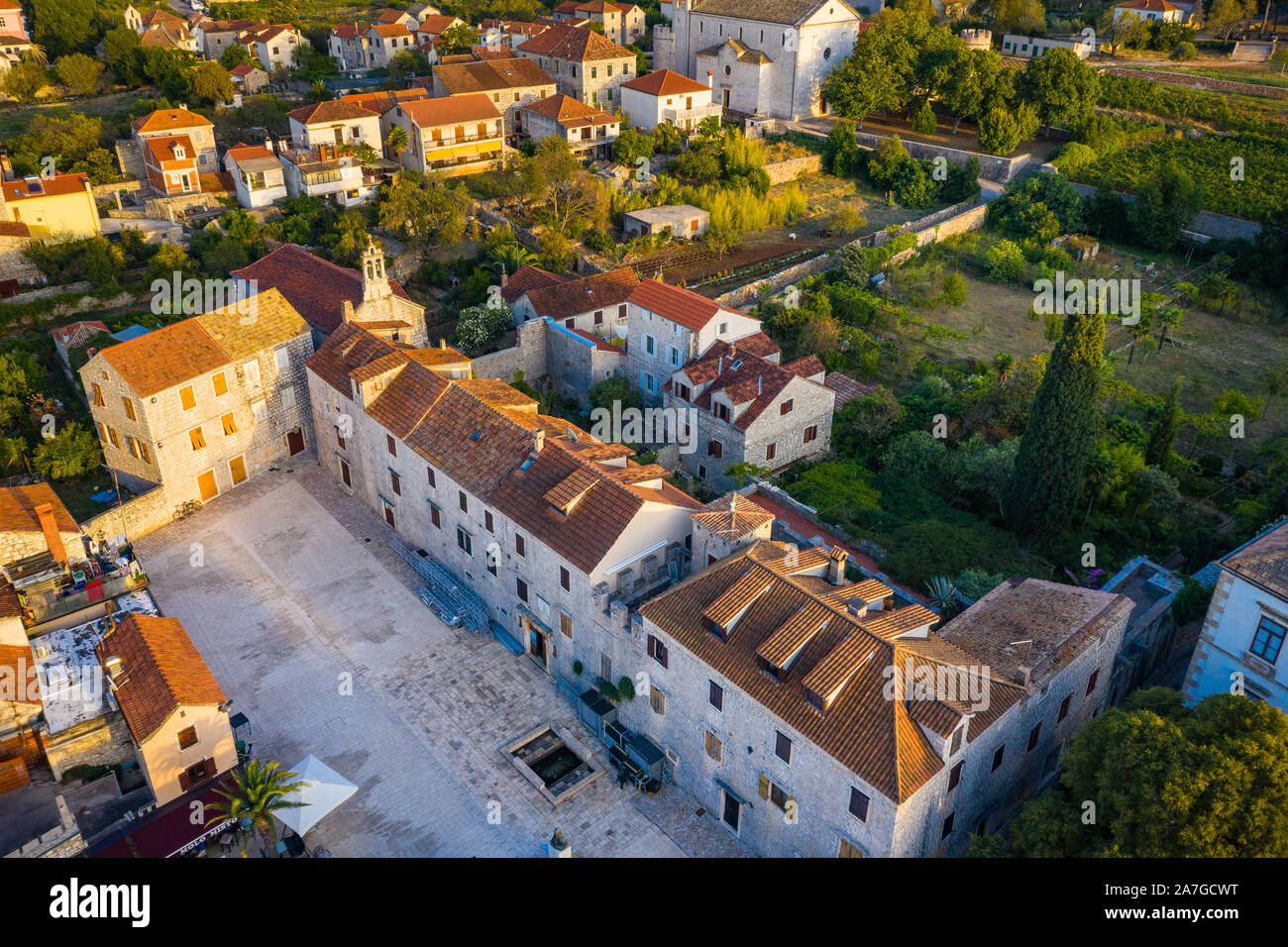 Stari grad, Hvar Stock Photo - Alamy