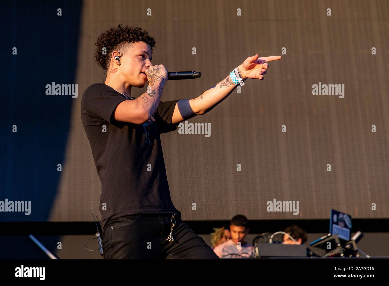 November 1, 2019, Las Vegas, Nevada, U.S: Rapper LIL MOSEY (LATHAN ...