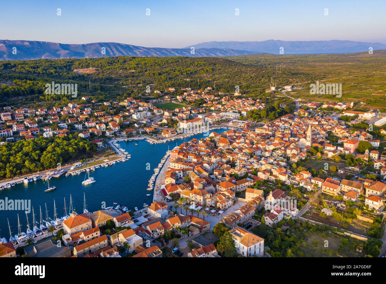 Stari grad, Hvar Stock Photo - Alamy