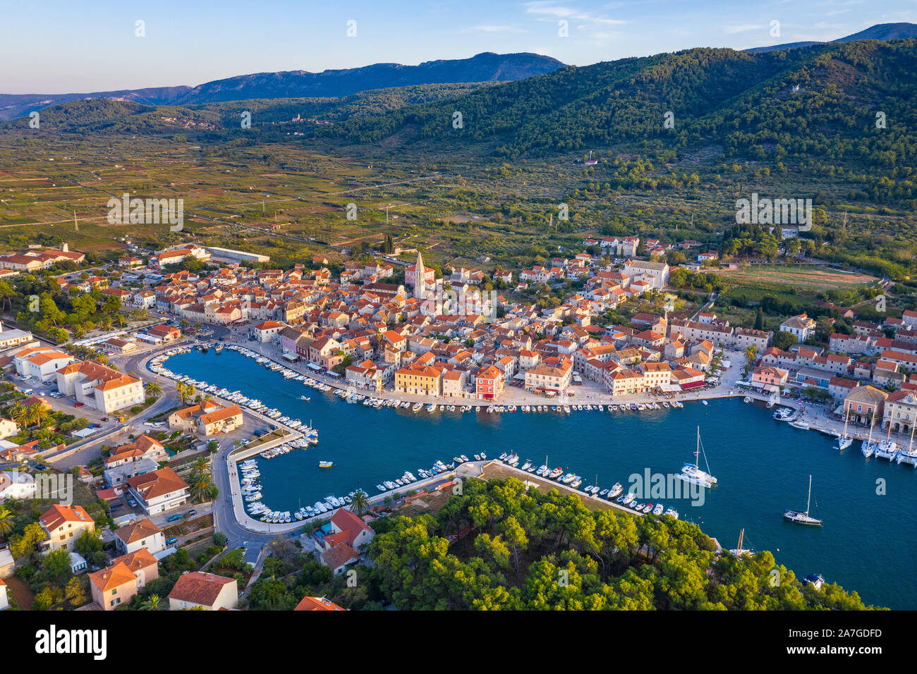 Stari grad, Hvar Stock Photo - Alamy