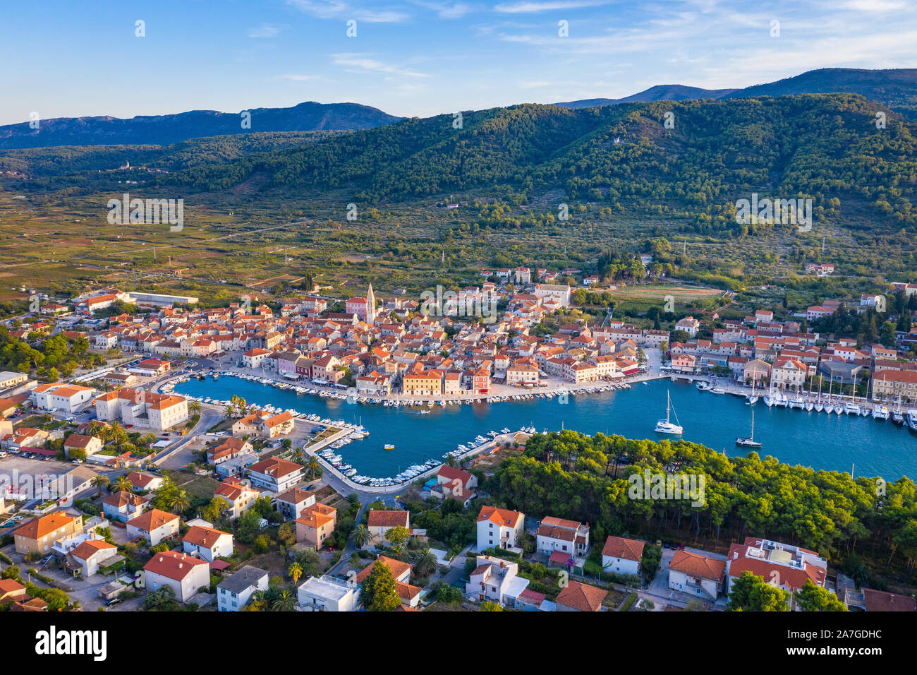 Stari grad, Hvar Stock Photo - Alamy