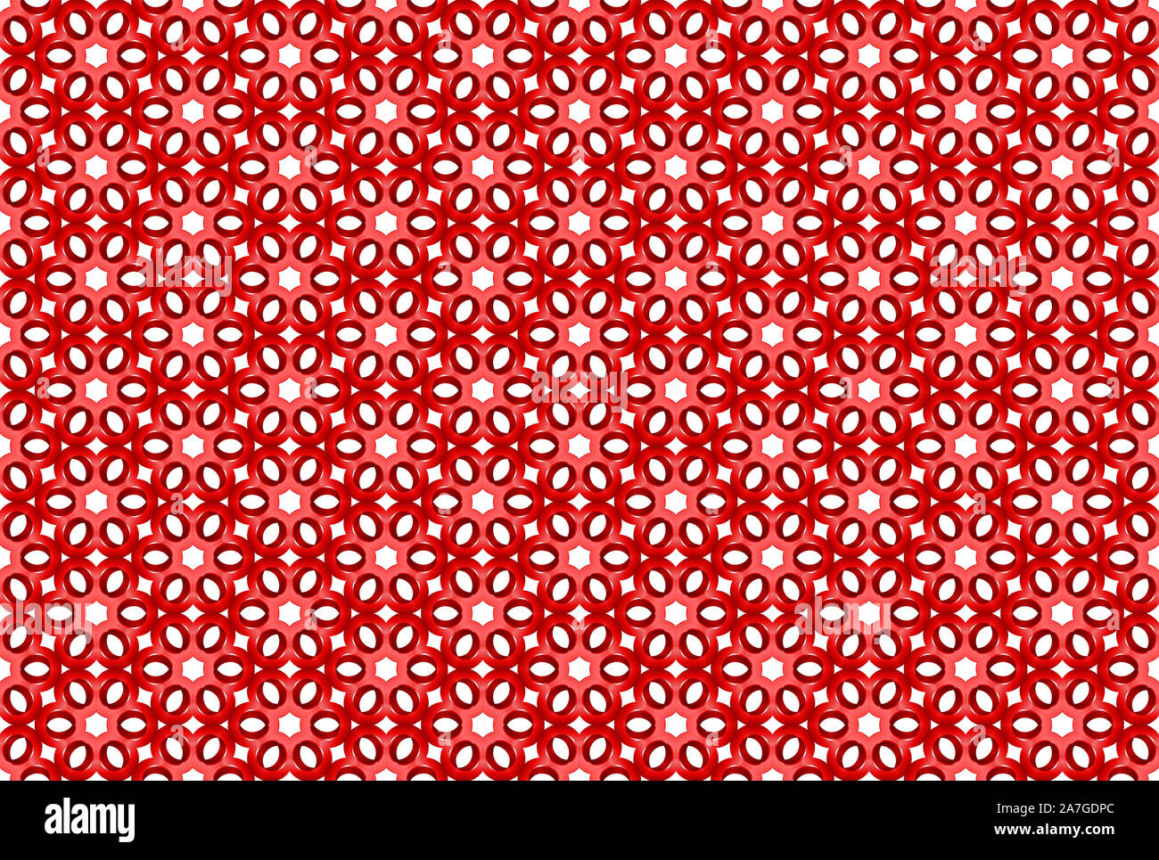 Seamless geometric pattern. Used gradient, in red colors on white ...